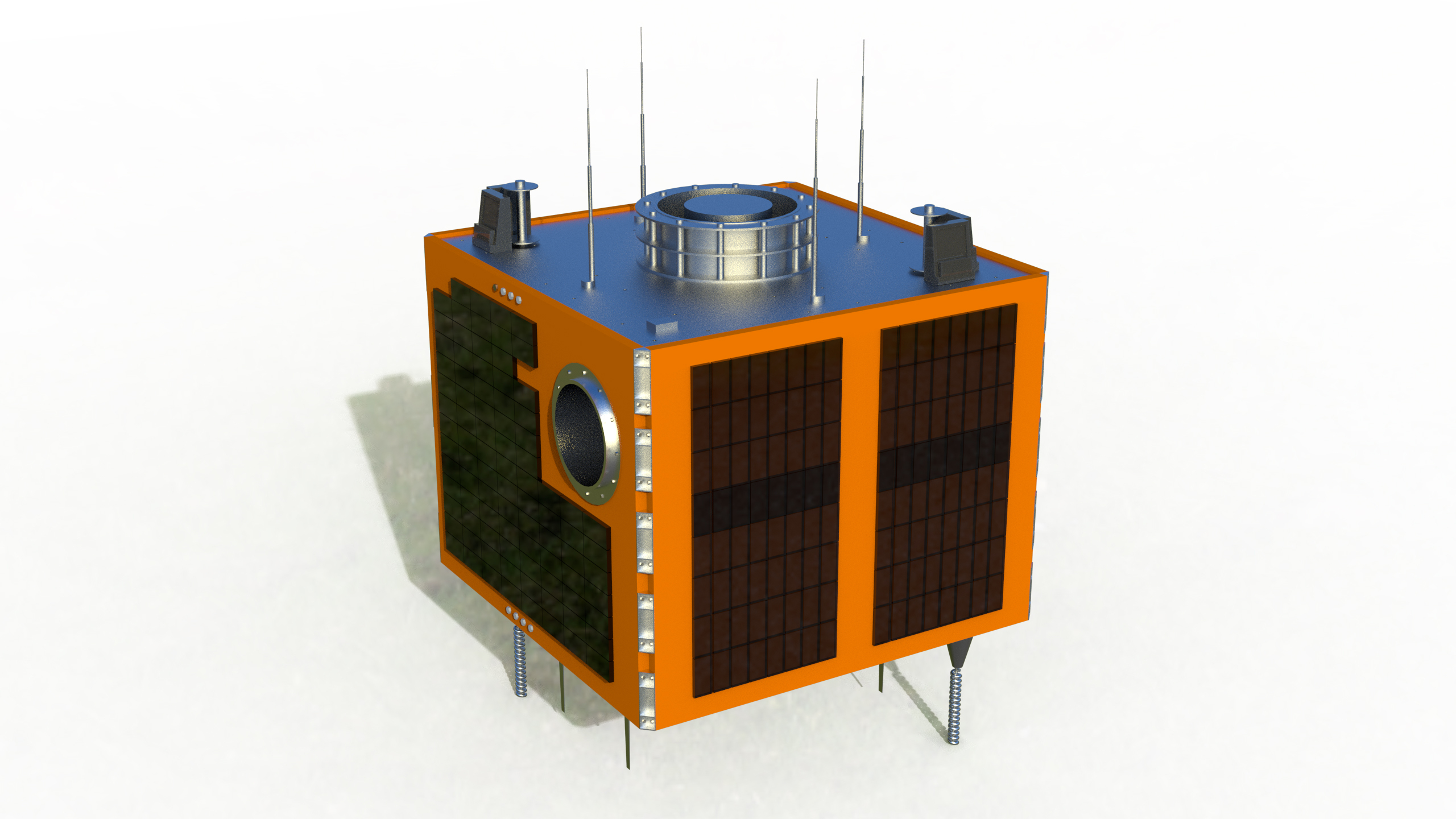 3D RASAT Earth Observation Satellite model - TurboSquid 1781906