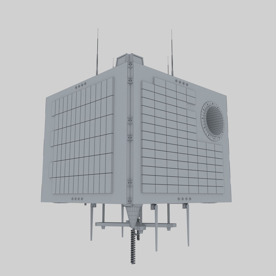 3D RASAT Earth Observation Satellite Model - TurboSquid 1781906