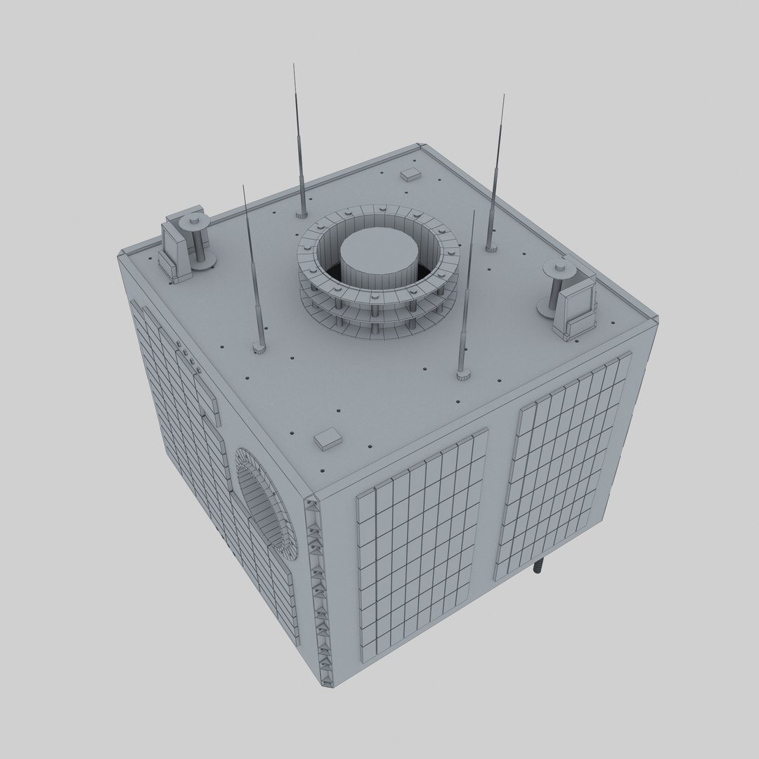 3D RASAT Earth Observation Satellite Model - TurboSquid 1781906