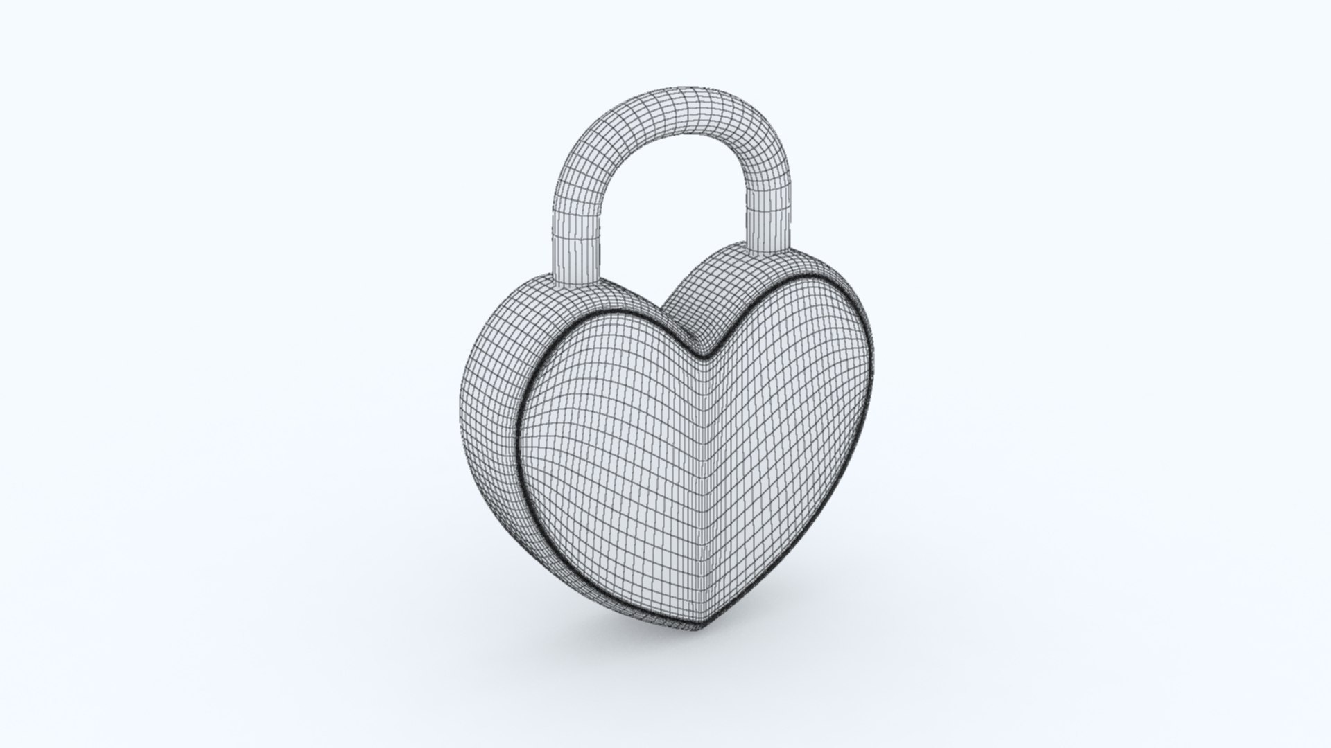 3D model shape padlock - TurboSquid 1693063