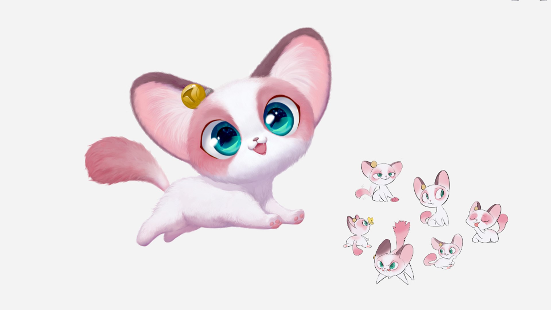 3D Cartoon Cat 3D Model - TurboSquid 2343592