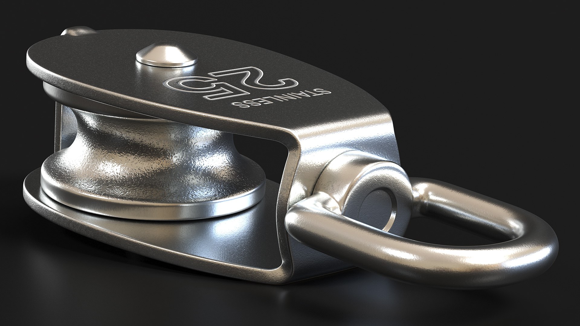 M25 Single Wheel Swivel Pulley 3D Model - TurboSquid 1956073