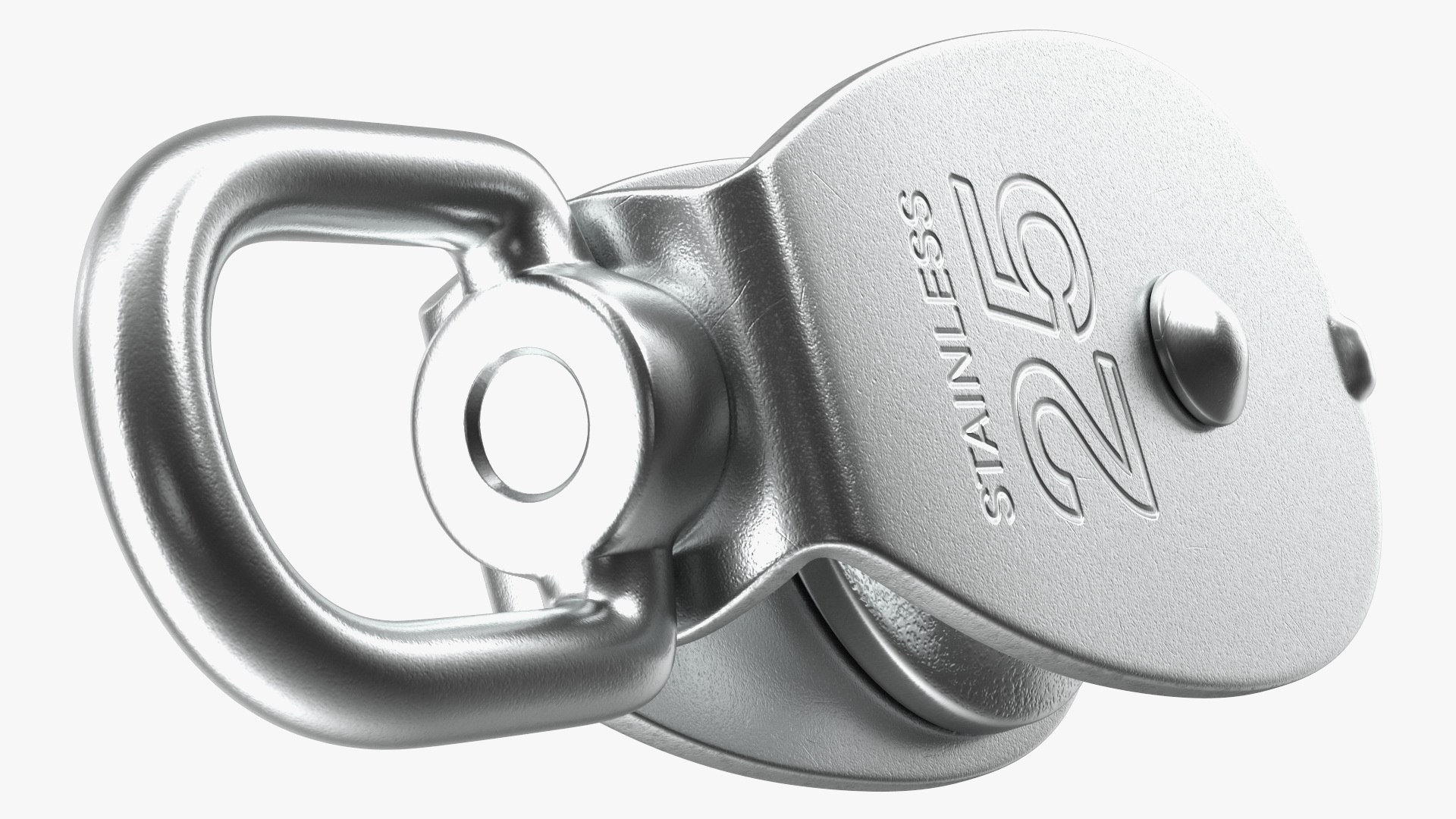 M25 Single Wheel Swivel Pulley 3D Model - TurboSquid 1956073