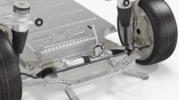 전기 자동차 섀시 및 배터리 팩 3d 모델 Turbosquid 2267779