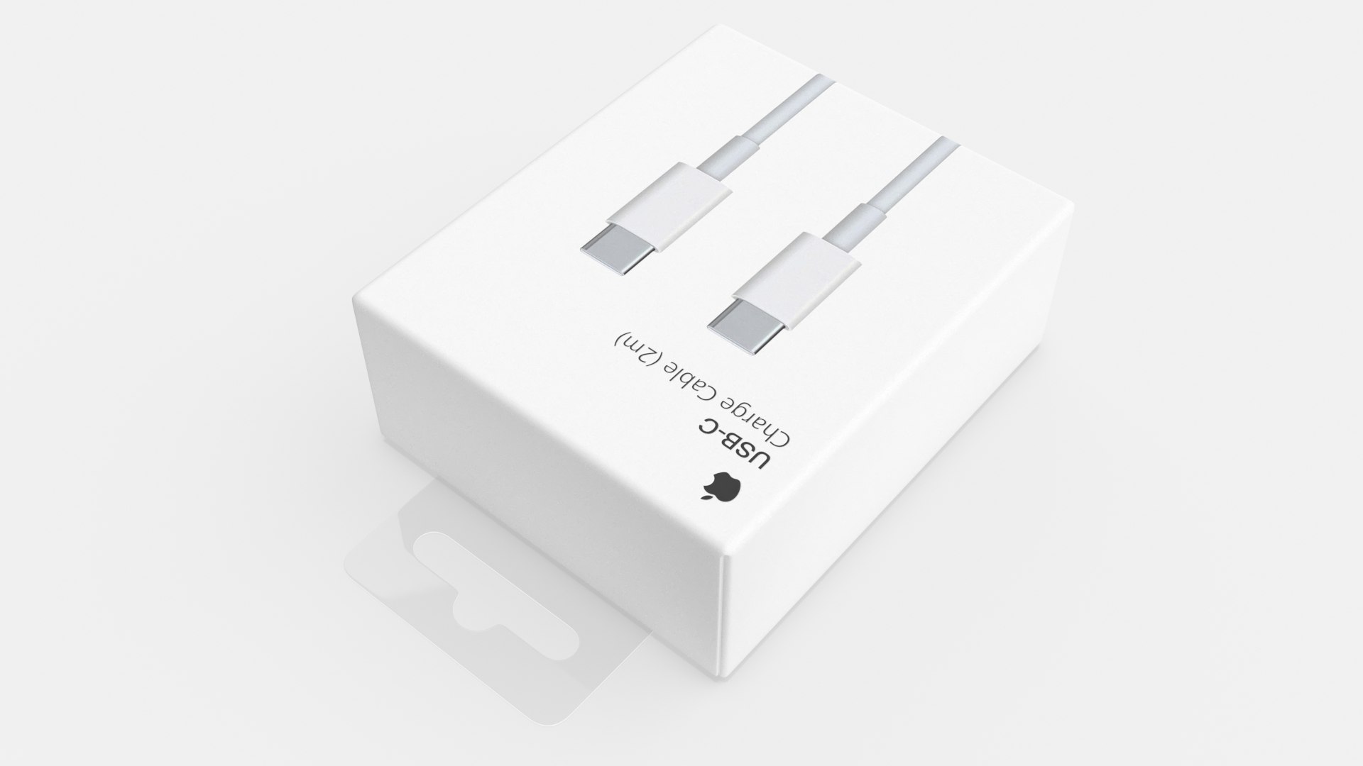 Apple USB-C Charge Cable Packaging 3D Model - TurboSquid 2220949