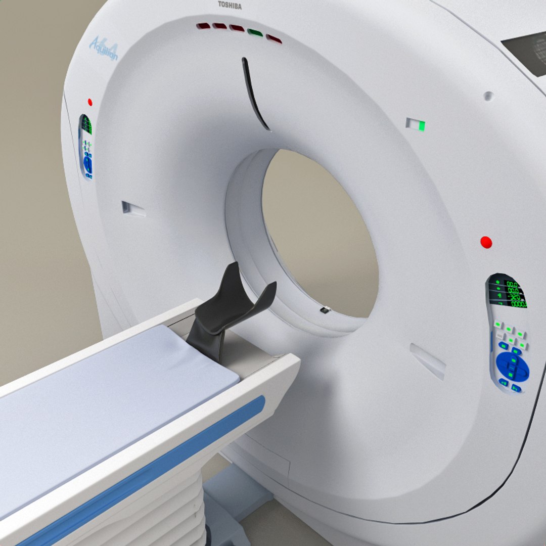 c4d medical ct scanner aquilion