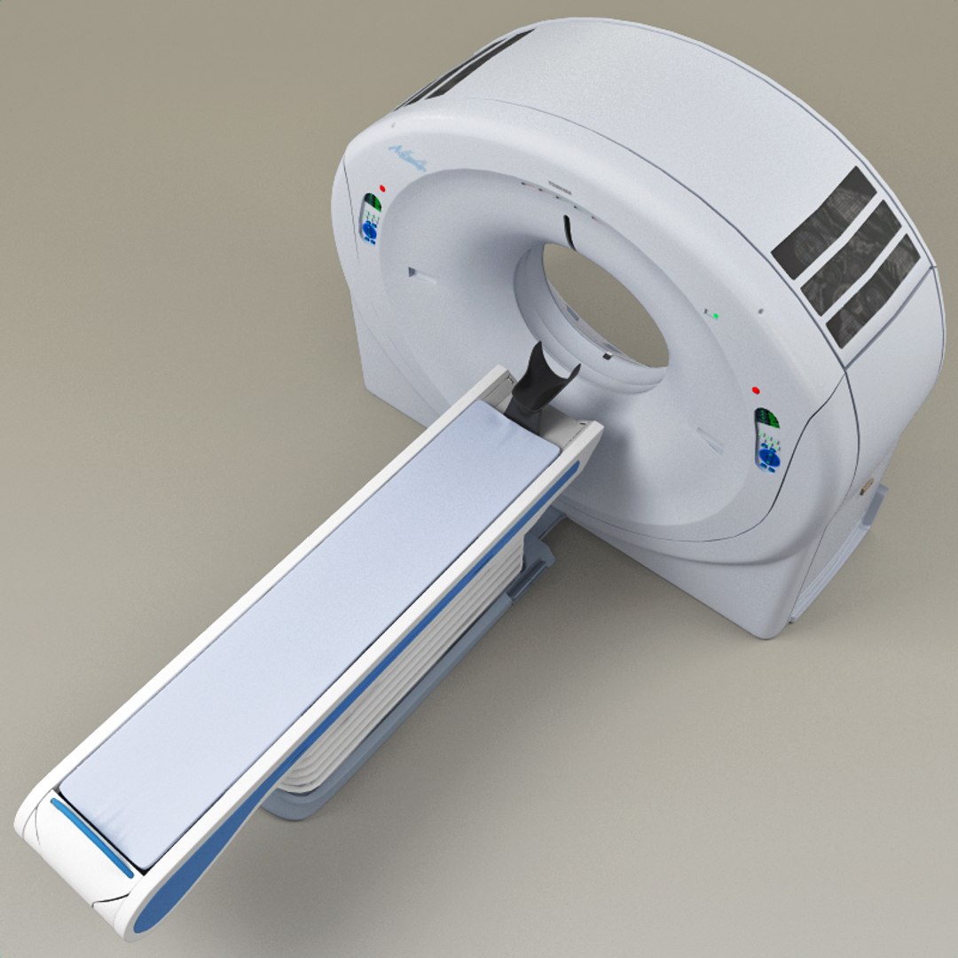 c4d medical ct scanner aquilion
