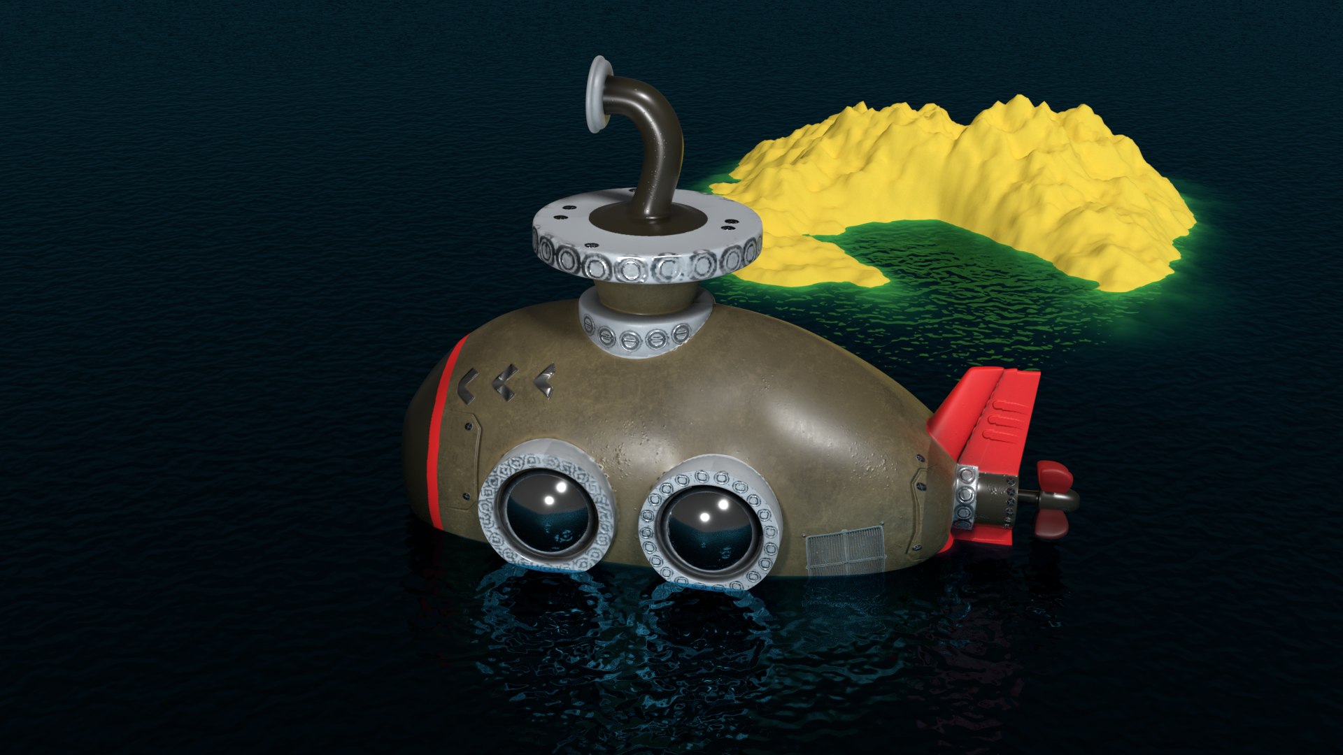 Submarine Games 3D - TurboSquid 1332547