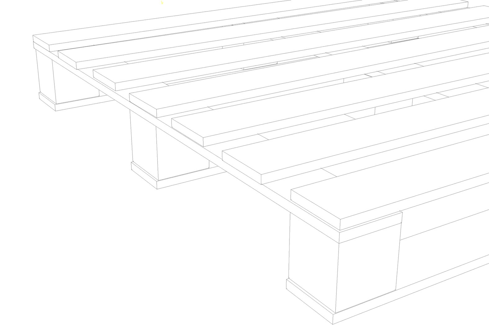 3D Wooden Warehouse Palette Model - TurboSquid 2235194
