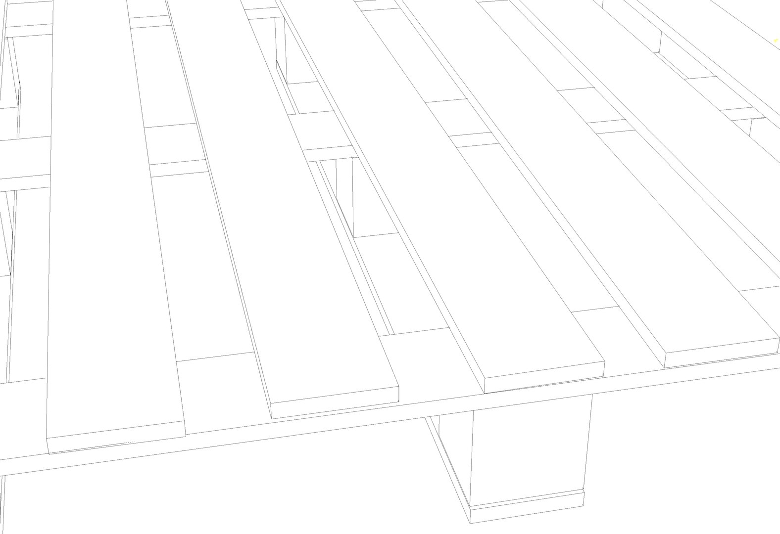 3D Wooden Warehouse Palette Model - TurboSquid 2235194