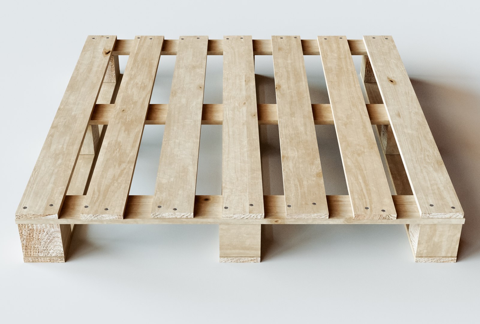 3D Wooden Warehouse Palette Model - TurboSquid 2235194