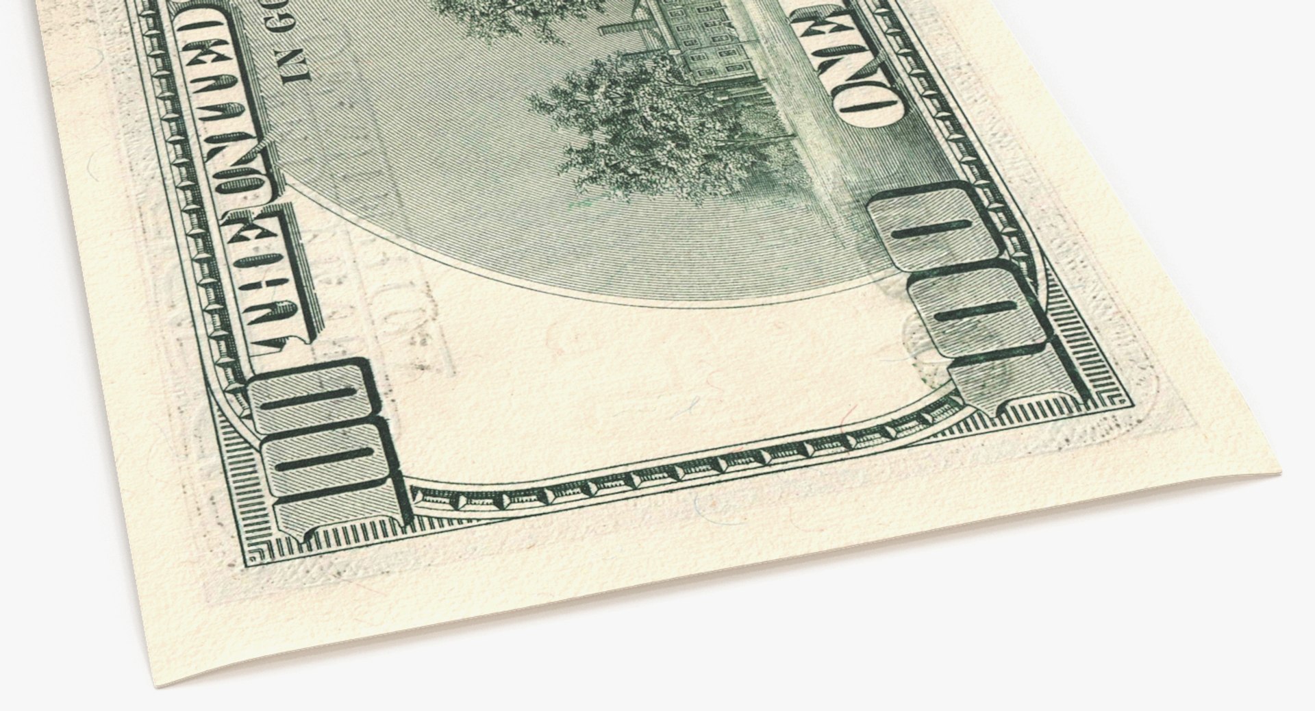 100 Dollar Bill 3D Model - TurboSquid 1230751