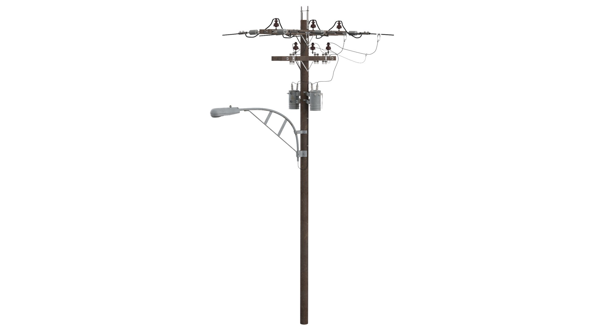 Utility Pole 3D model - TurboSquid 2178952