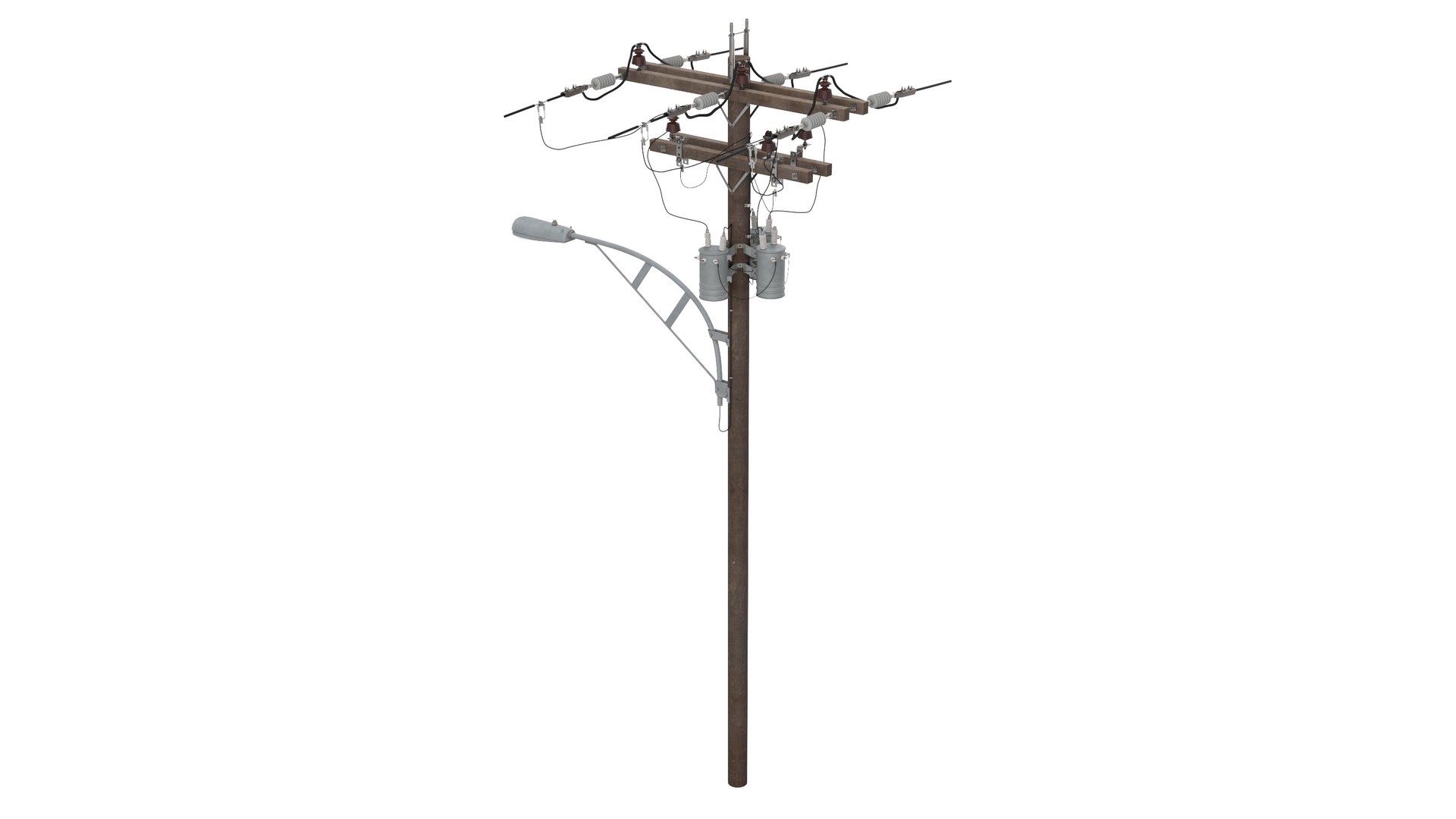 Utility Pole 3D model - TurboSquid 2178952