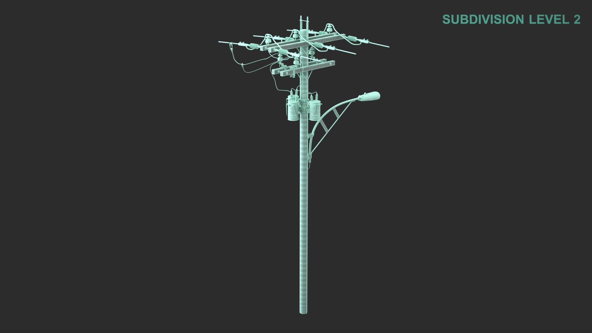 Utility Pole 3D model - TurboSquid 2178952