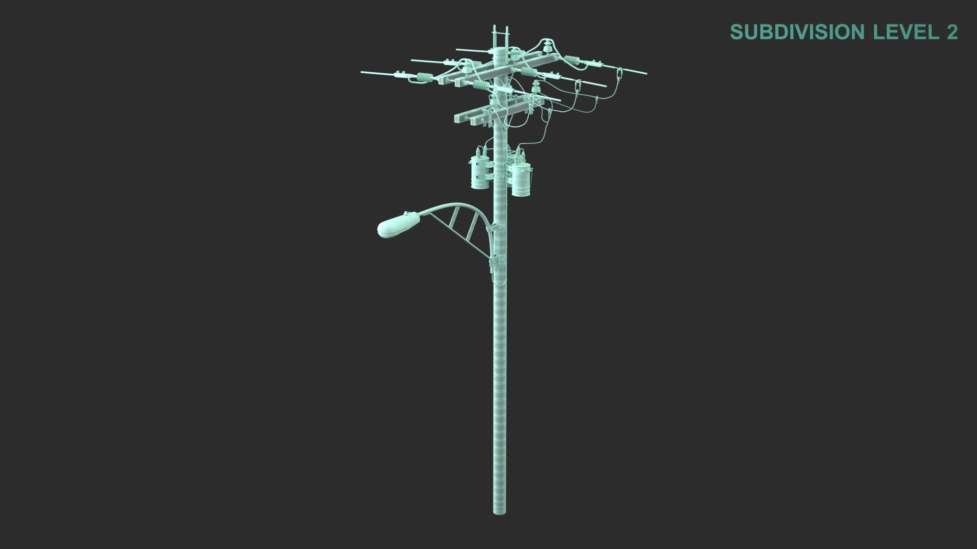 Utility Pole 3D model - TurboSquid 2178952