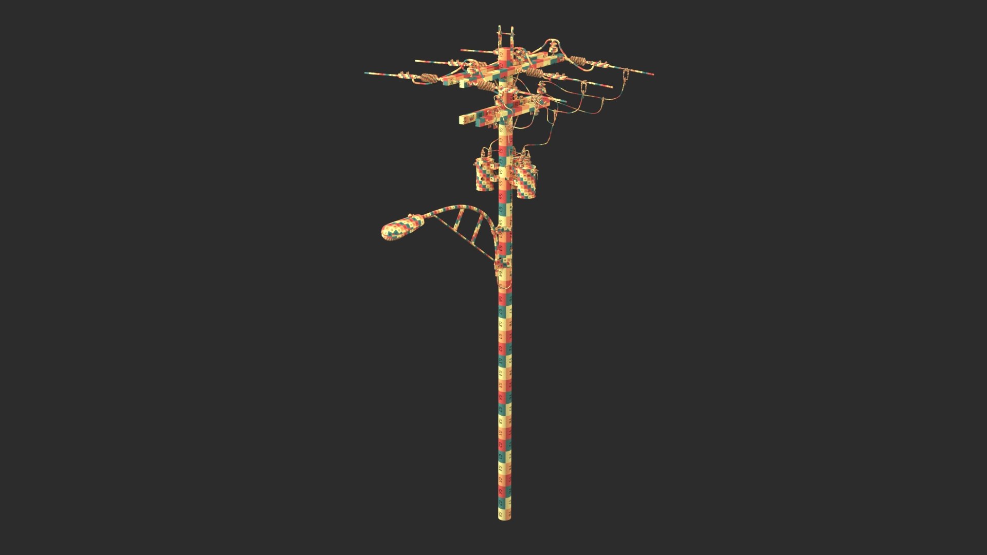Utility Pole 3D model - TurboSquid 2178952