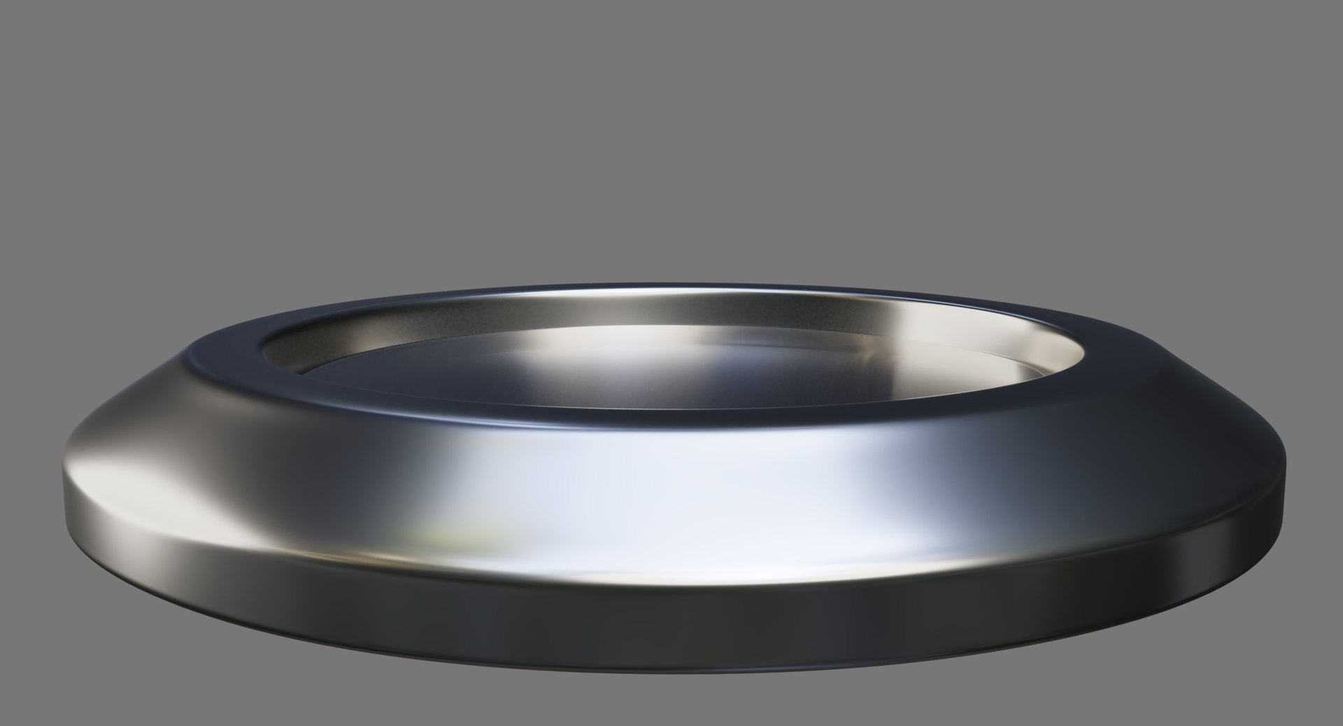 3D Reset Button Nickel - TurboSquid 1340705