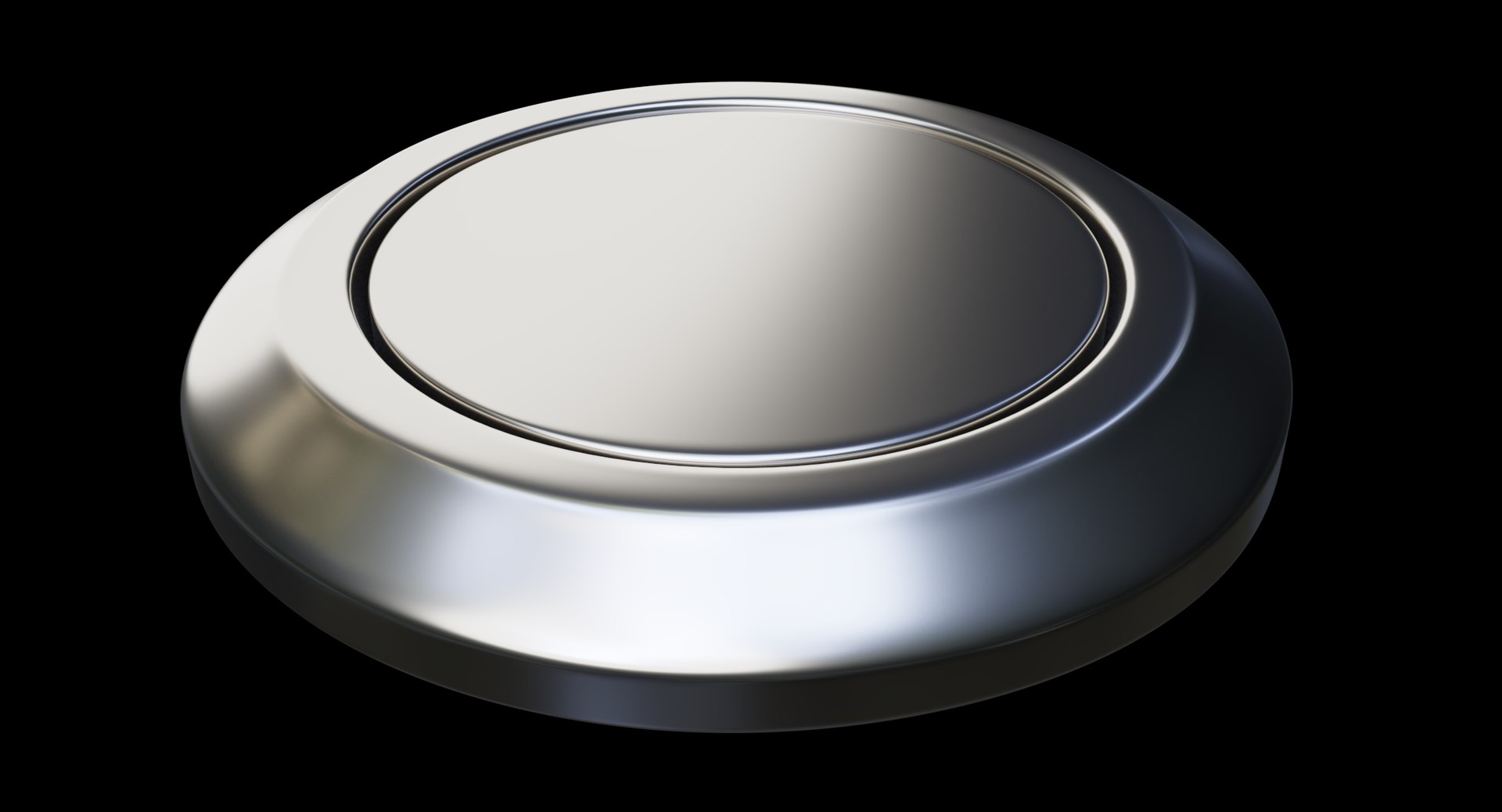 3D Reset Button Nickel - TurboSquid 1340705