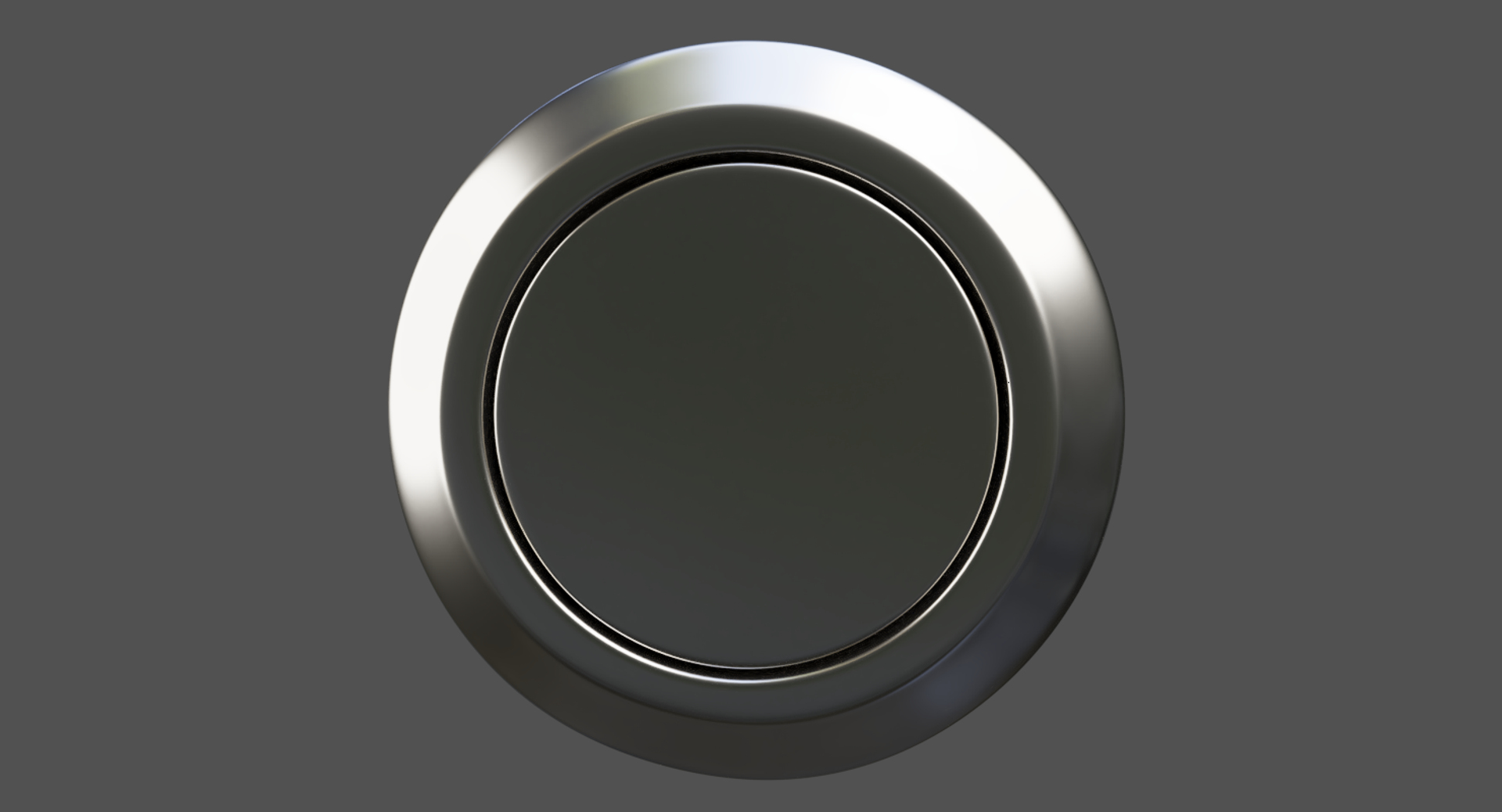 3D Reset Button Nickel - TurboSquid 1340705