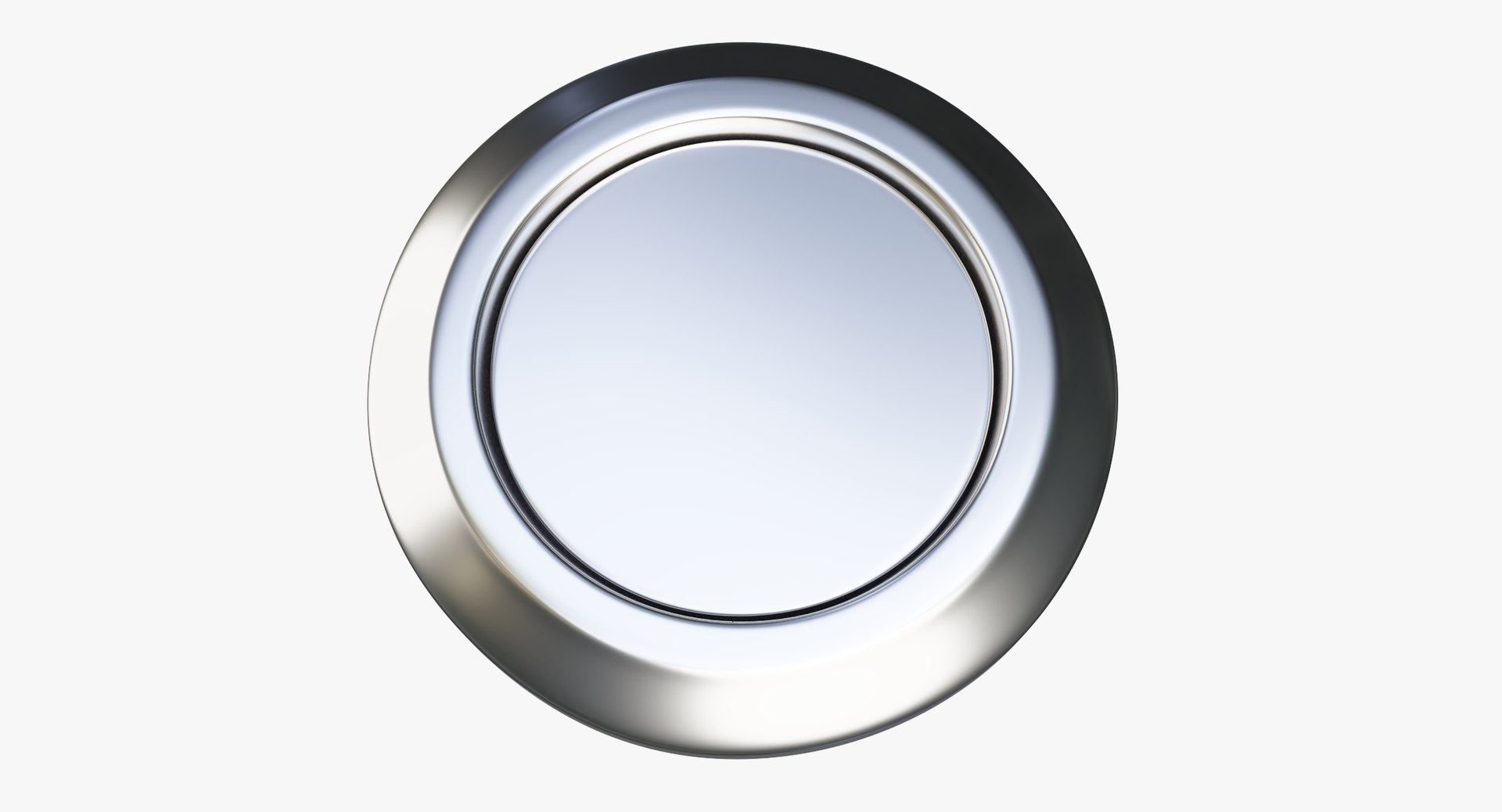 3D Reset Button Nickel - TurboSquid 1340705