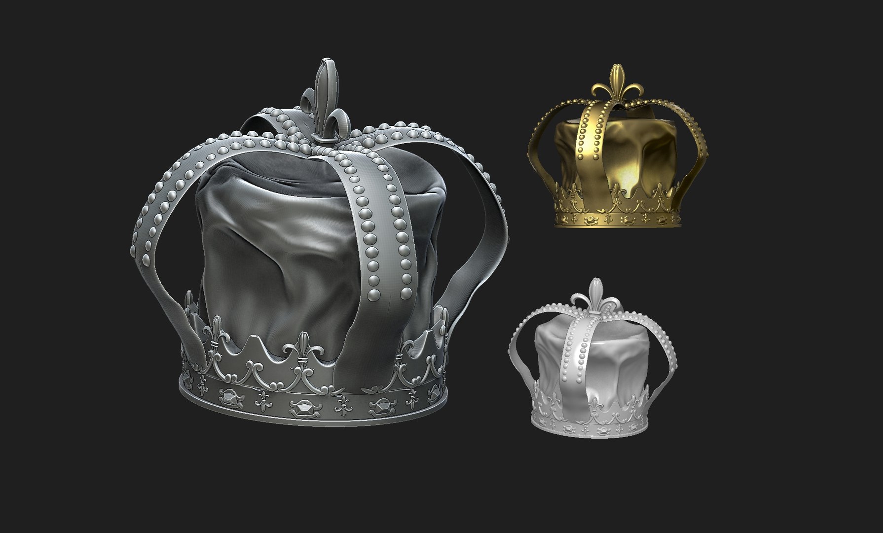 Crown 2 3D - TurboSquid 2211974