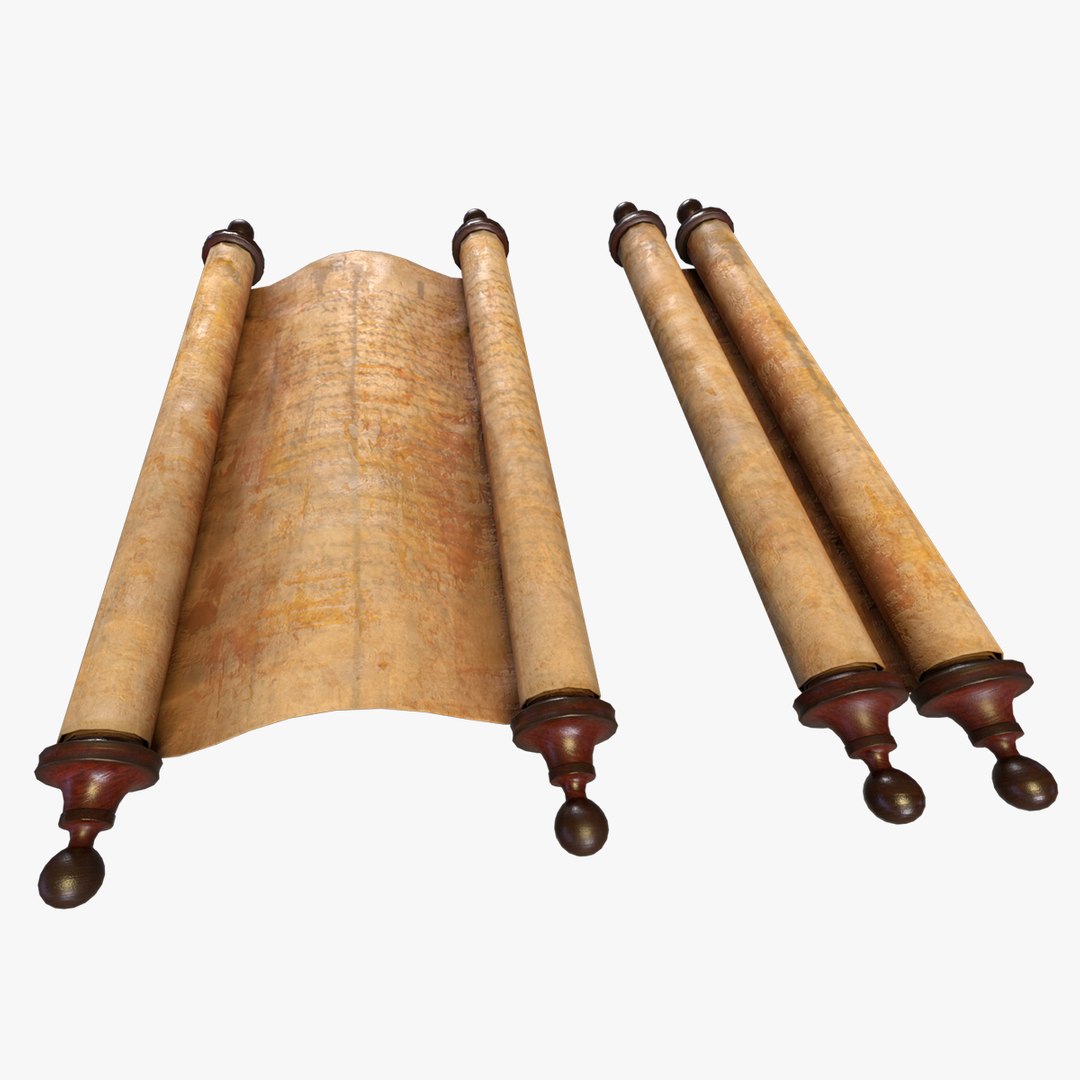 3D model Old Medieval Scrolls - TurboSquid 2174940