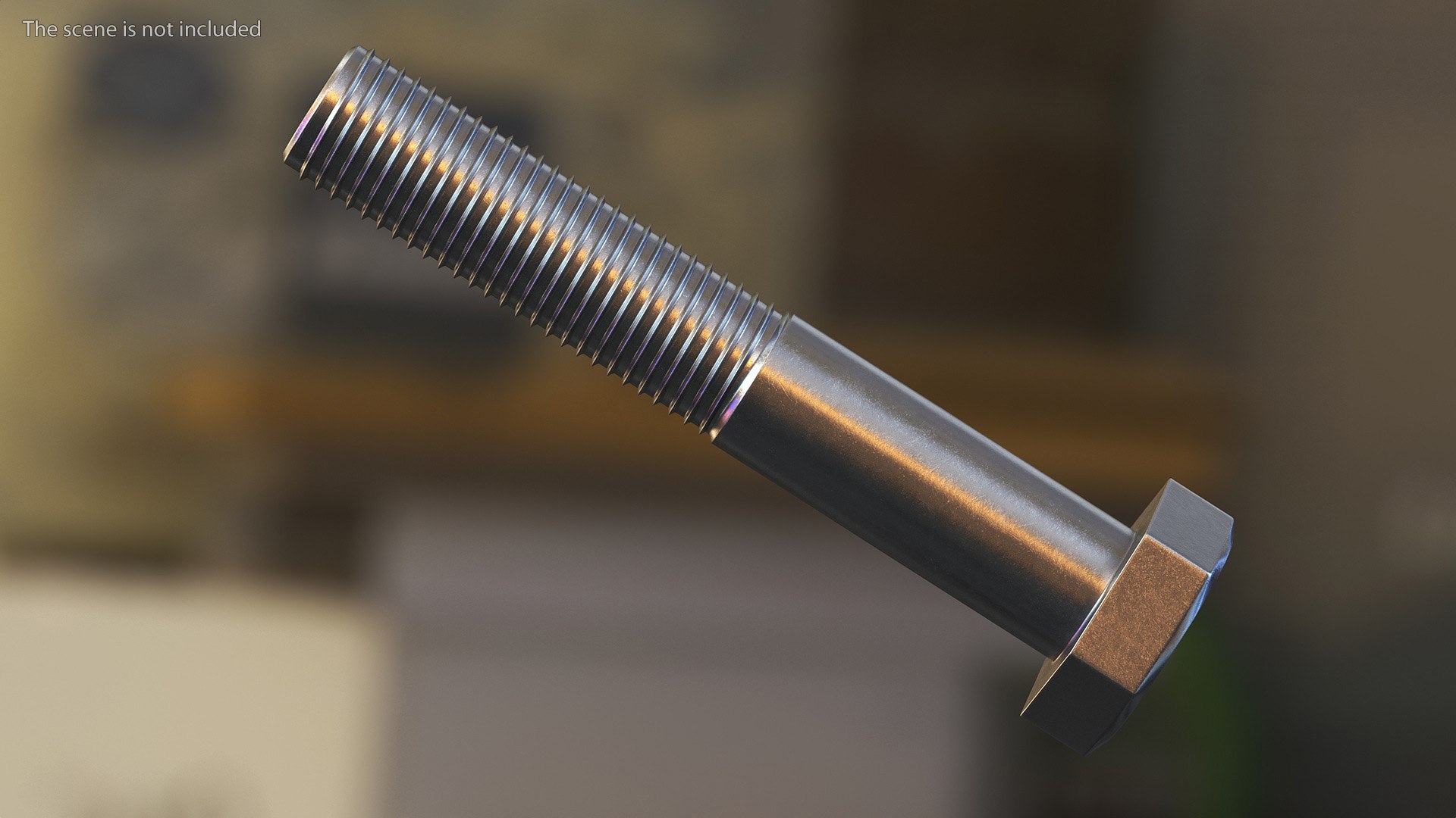 3D Hex Bolt For 3D Print - TurboSquid 2255018