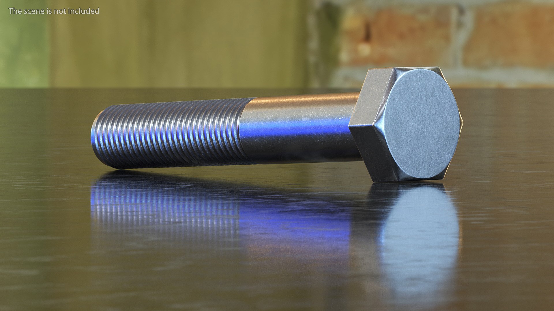 3D Hex Bolt For 3D Print - TurboSquid 2255018