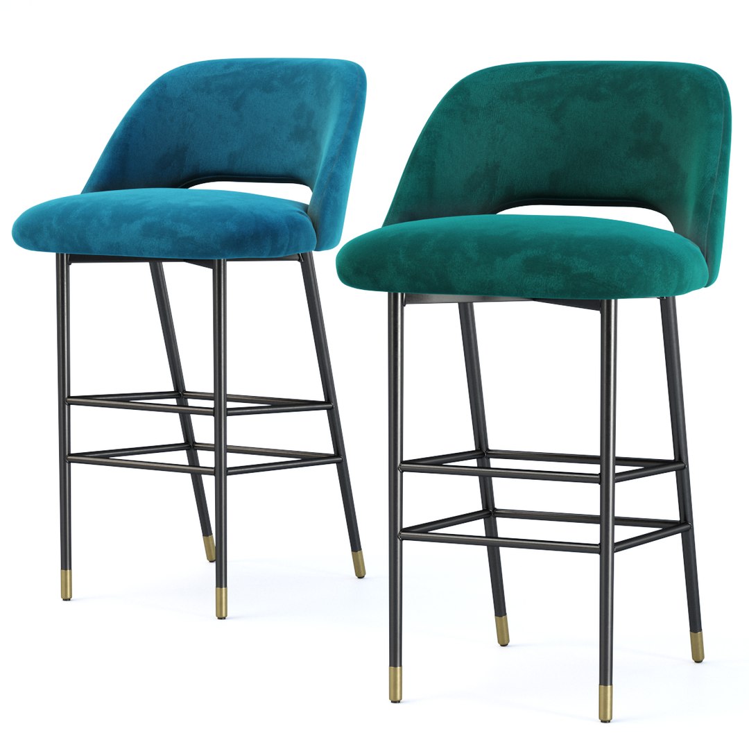 Versmissen Andrew Bar Chair 3D - TurboSquid 1885301