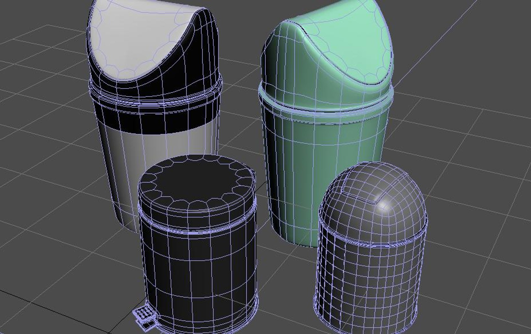 Free - Bins 3d Model