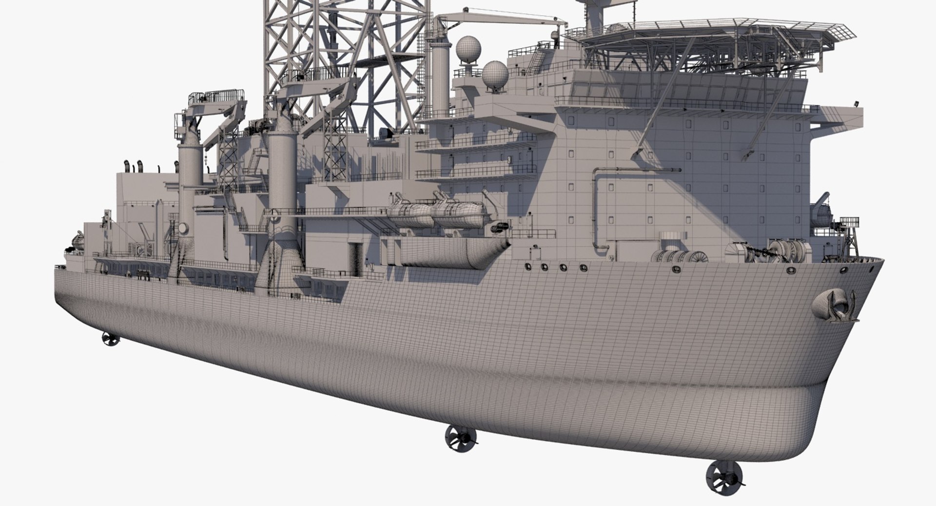 Vessels Lay Offshore 3D - TurboSquid 1241641