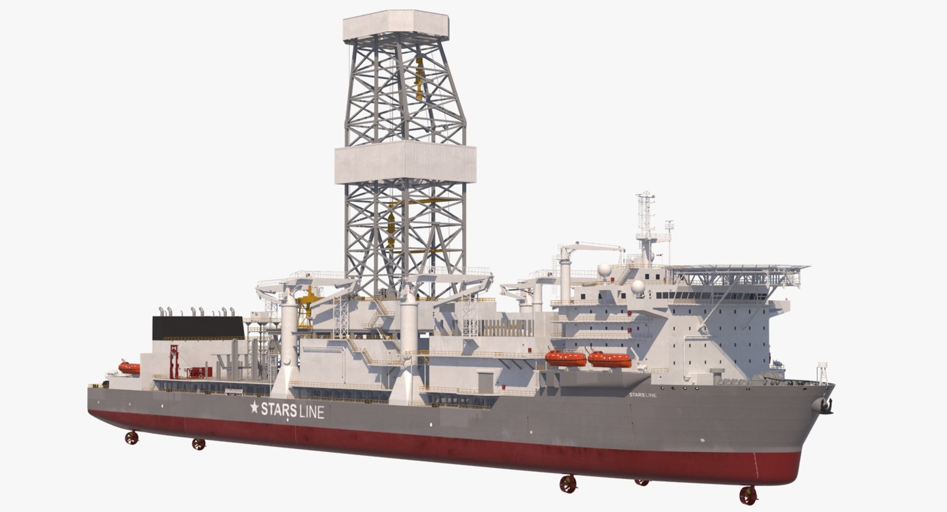 Vessels Lay Offshore 3D - TurboSquid 1241641
