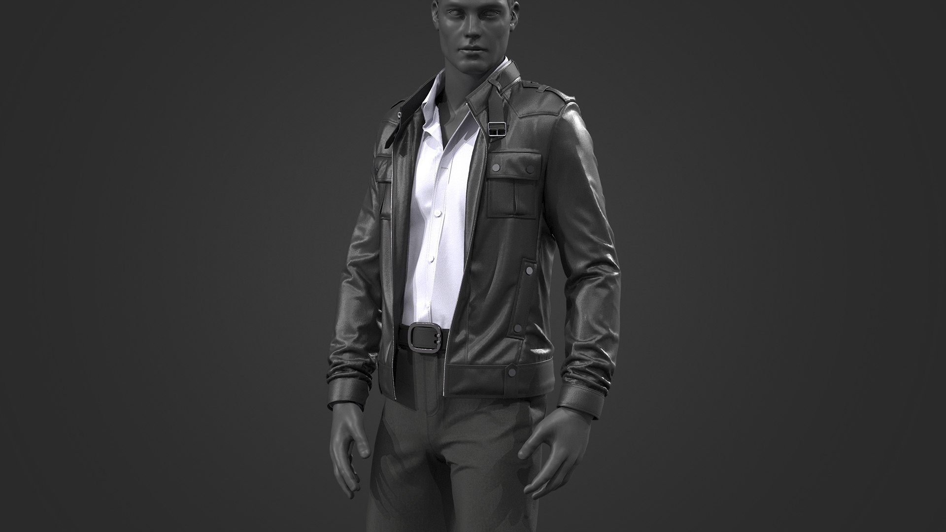 Male Outfit 1 3D Model - TurboSquid 2207650