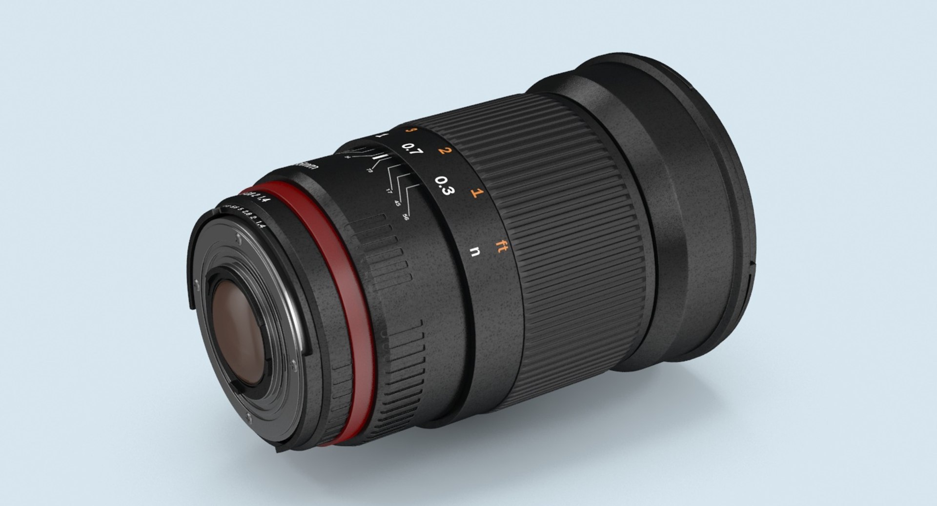 Camera Lense 3d Max