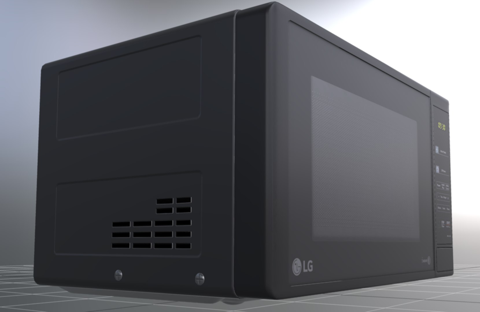 3D LG 20 L Solo Microwave Oven Model - TurboSquid 2154012