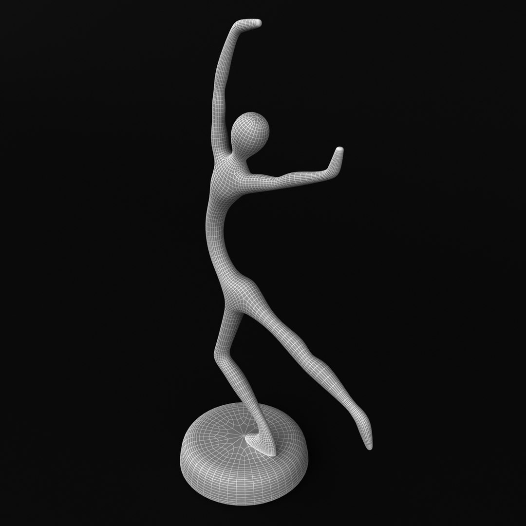 Dancing Statue 3d 3ds
