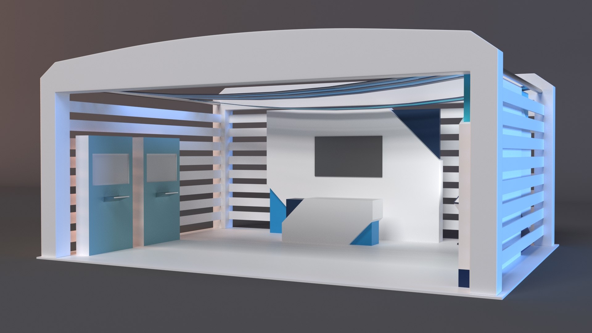 3D decor stand model - TurboSquid 1415033