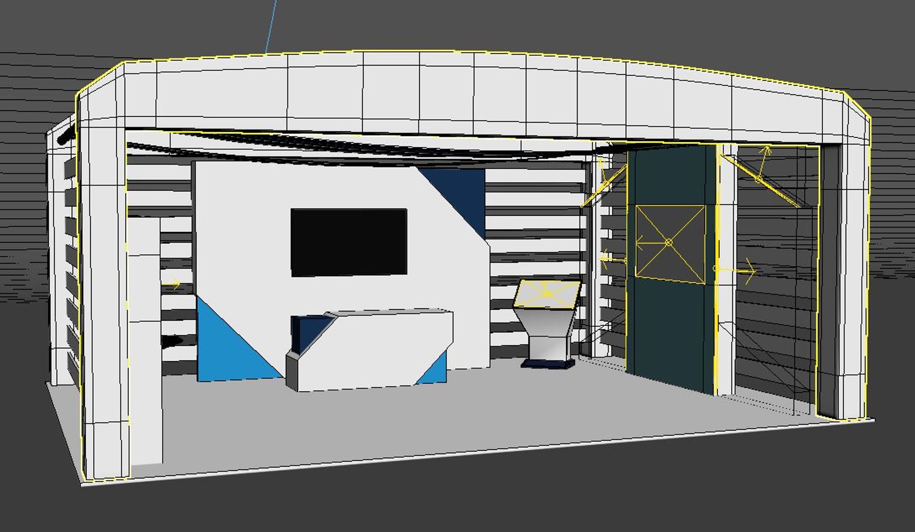 3D decor stand model - TurboSquid 1415033