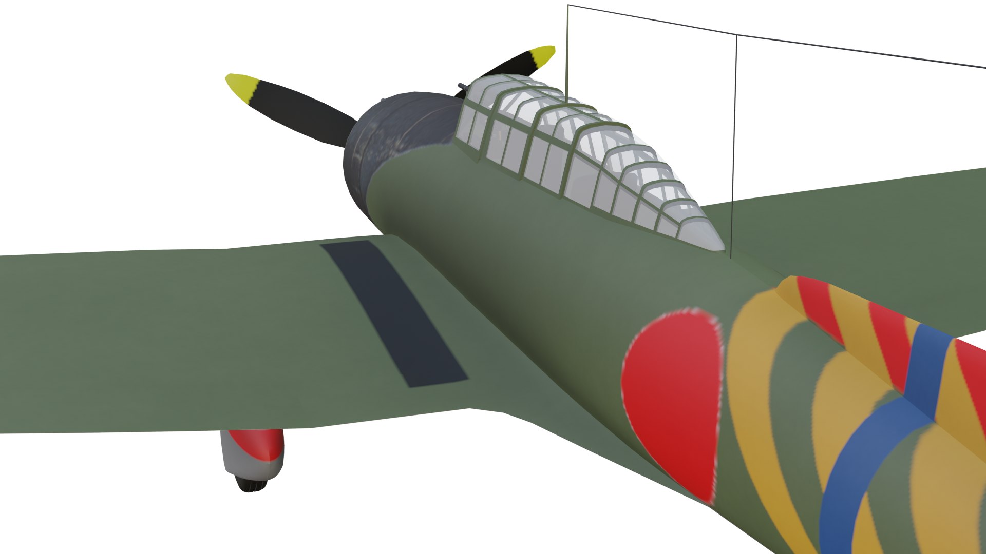 3D Aichi D3A Val - TurboSquid 2341600