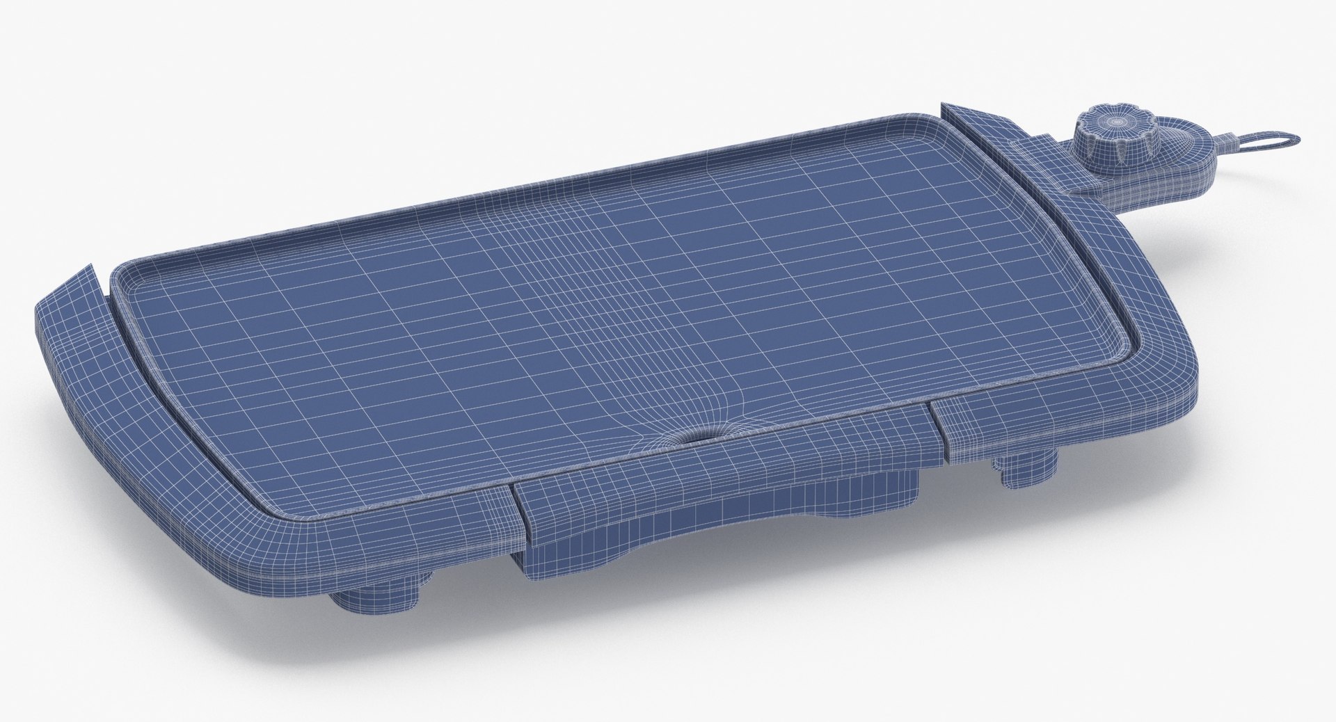 3D Electric Griddle Device Blank And Generic Label - TurboSquid 2071125