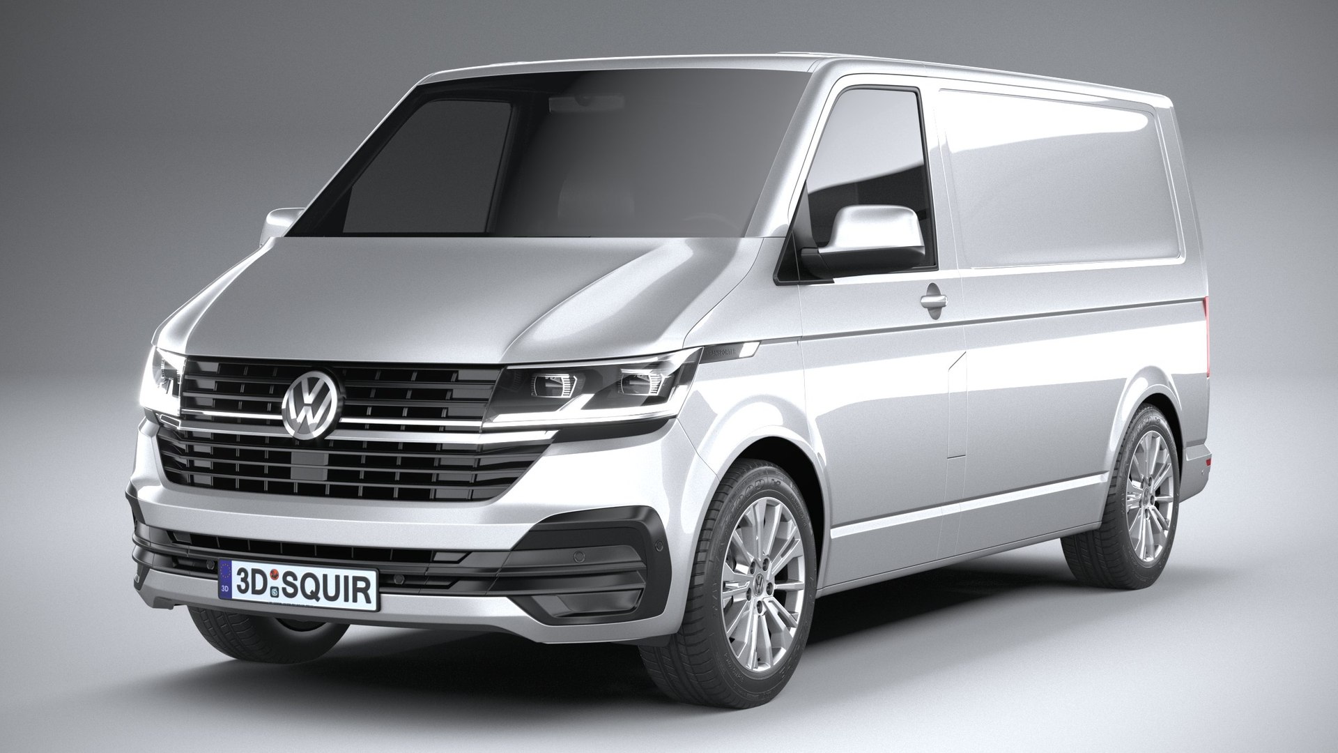 Volkswagen Transporter 2020 Model - TurboSquid 1622505