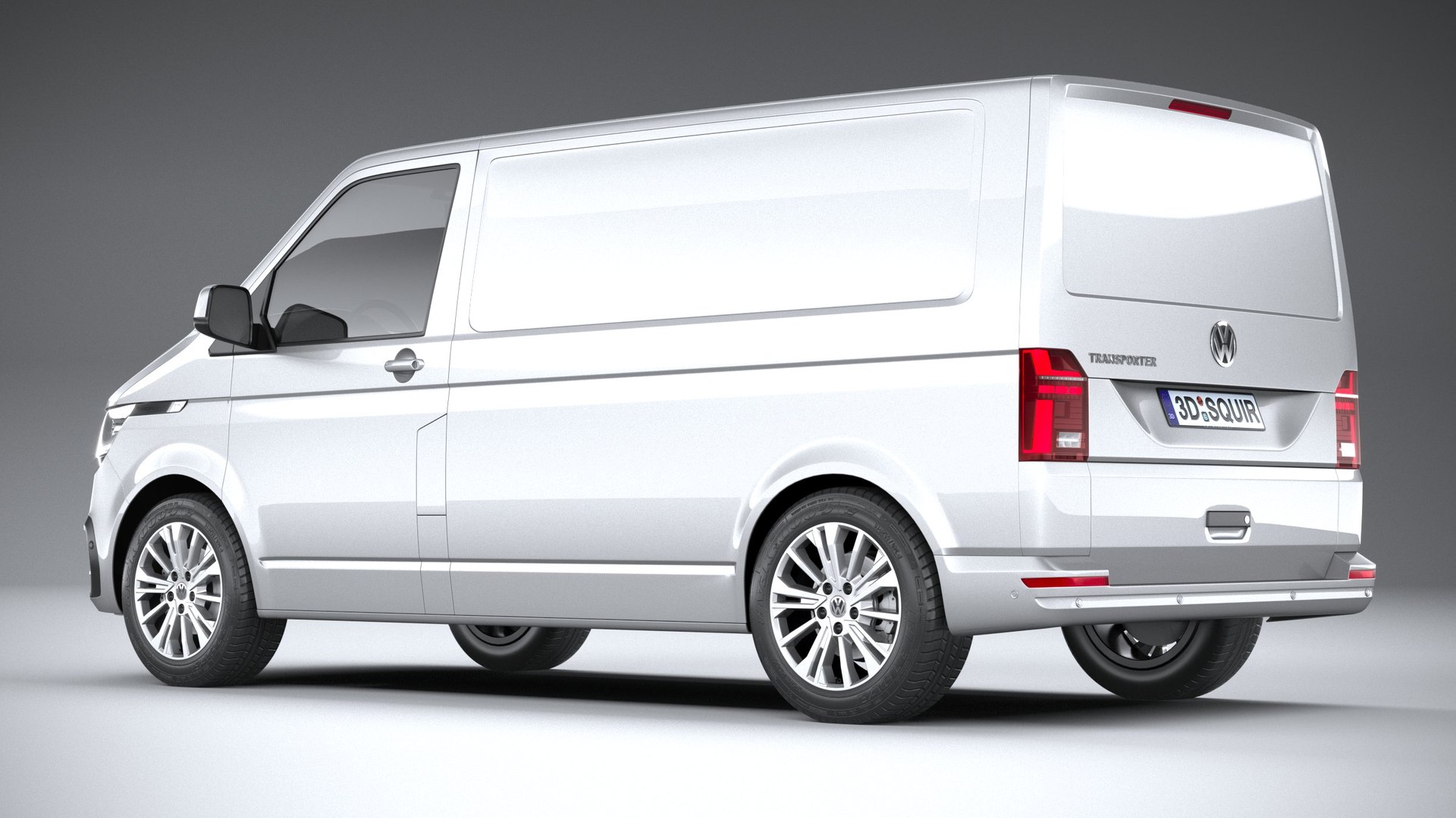Volkswagen Transporter 2020 Model - TurboSquid 1622505