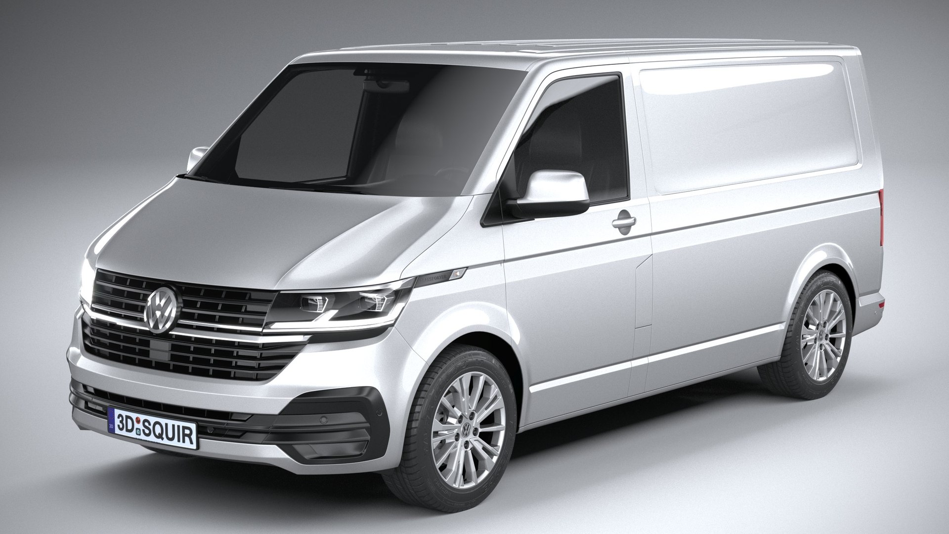 Volkswagen Transporter 2020 Model - TurboSquid 1622505