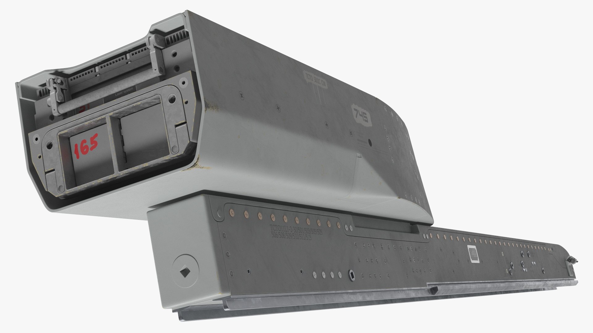 3D Fighter F-16 With Missile Launcher LAU-129 Rigged - TurboSquid 2287689