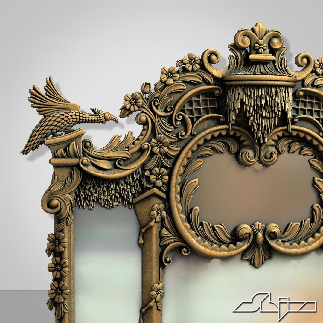 Althorp Mirror 3d Model
