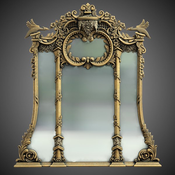althorp mirror 3d model