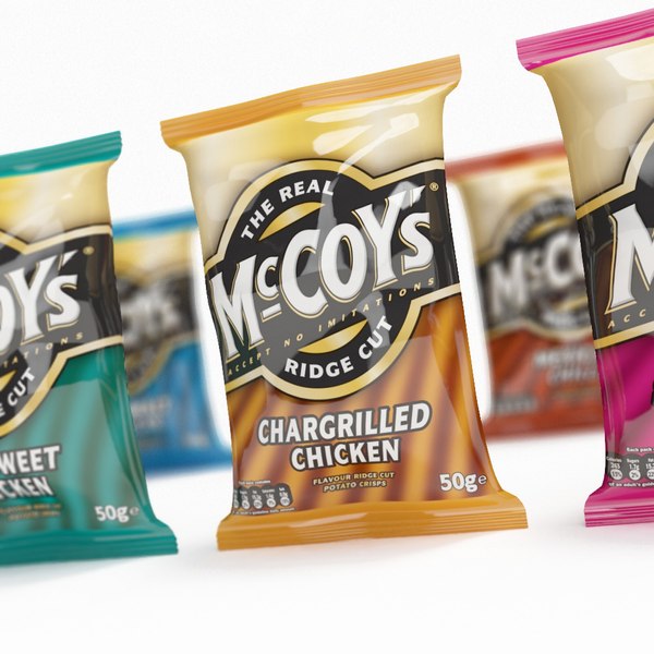 potato chip 3d model