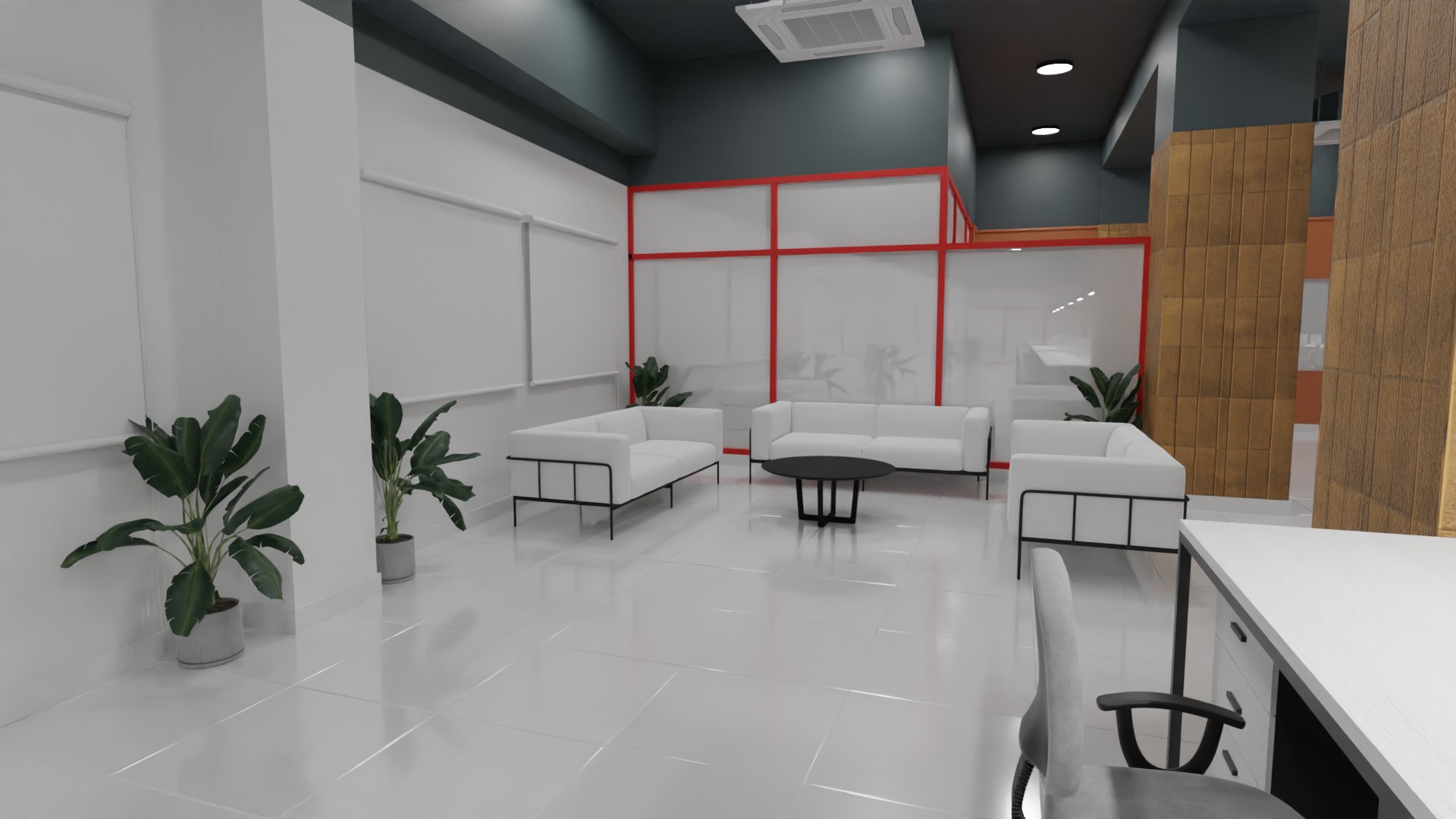 3D Office Design - TurboSquid 2109771