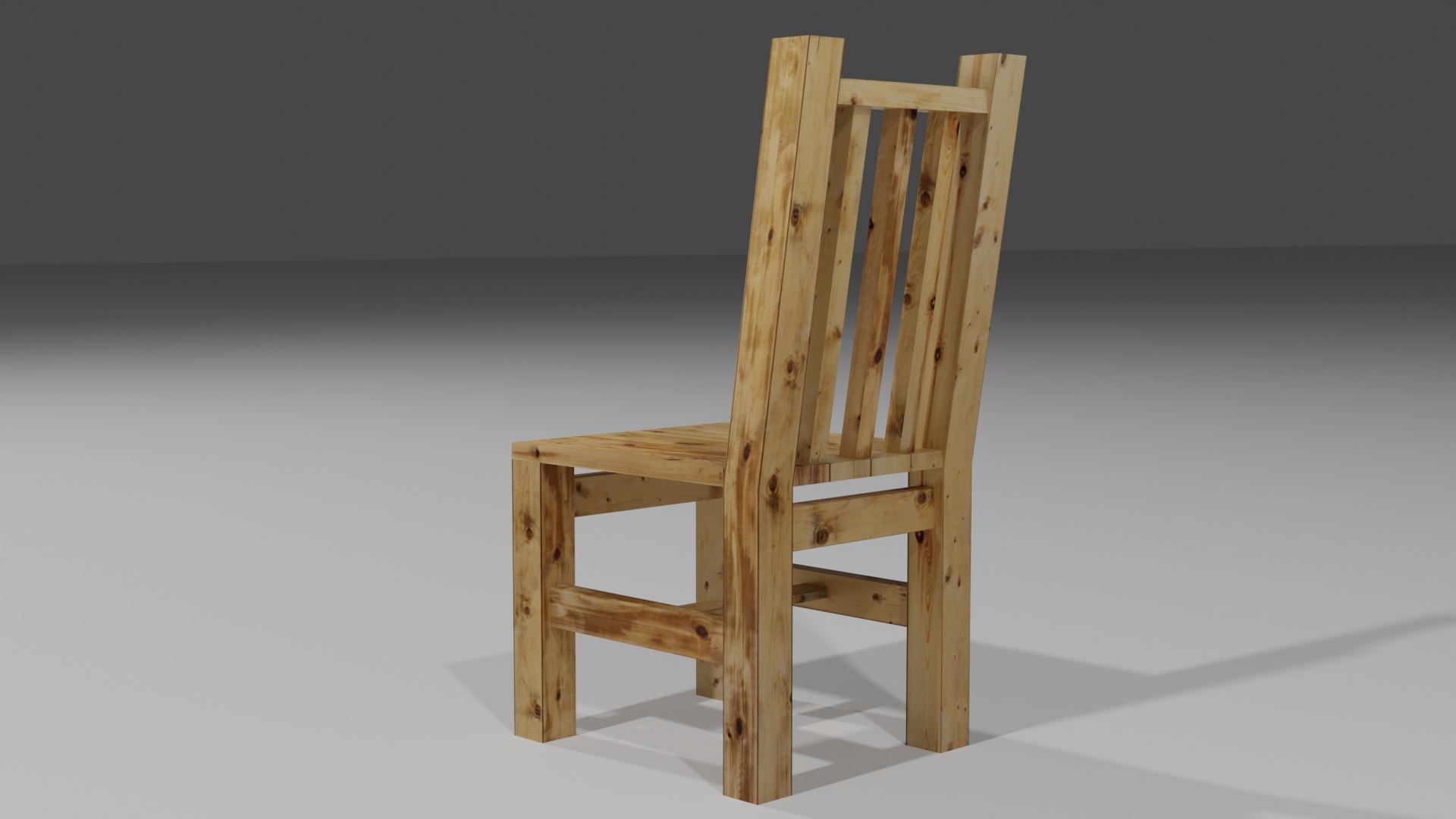Chair Solid Wood Chair 3D Model - TurboSquid 1992054